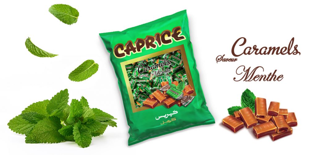 Caramel goût menthe - Caprice