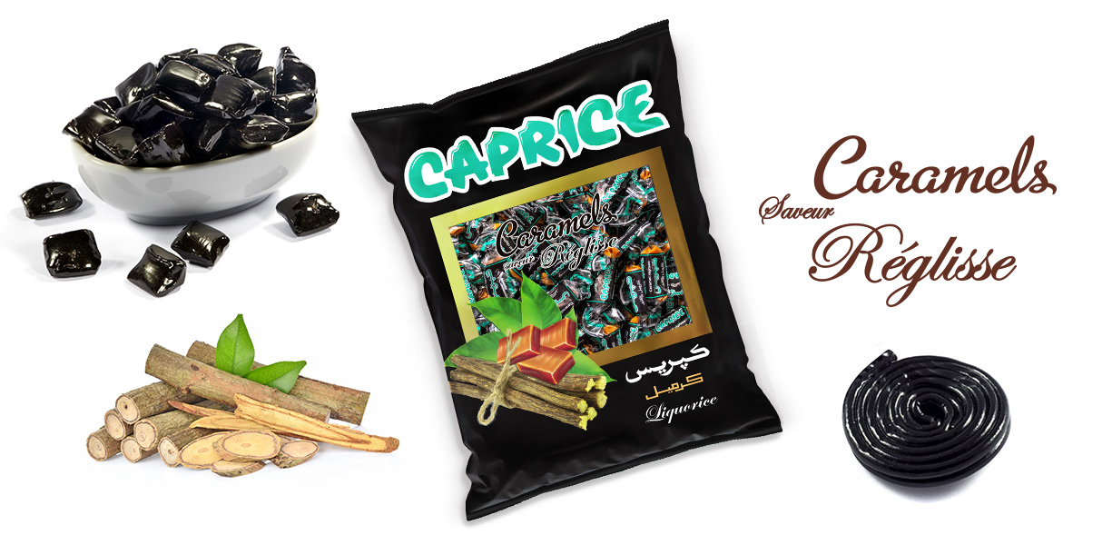 Caramel goût réglisse - Caprice